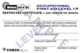 Certificates accepted in B.C. - WorkSafeBC