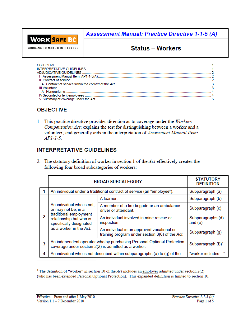 WorkSafeBC