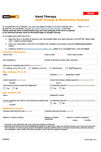 Hand Therapy Program - WorkSafeBC