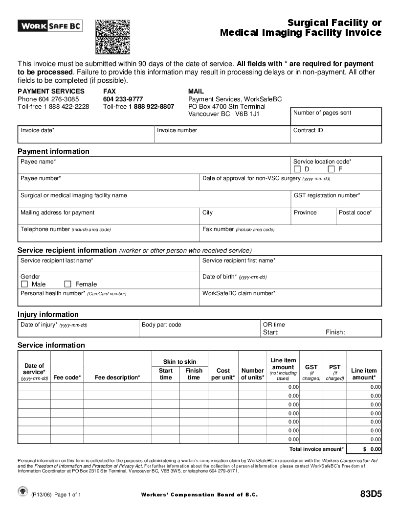 Expedited Medical Imaging Services - WorkSafeBC
