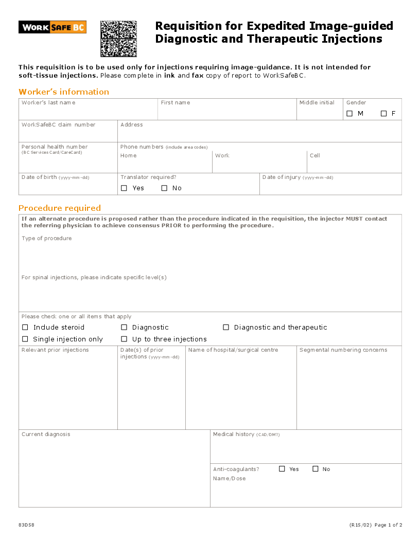 Expedited Medical Imaging Services - WorkSafeBC