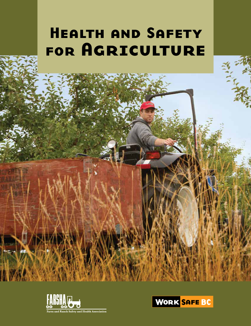 Agriculture - WorkSafeBC
