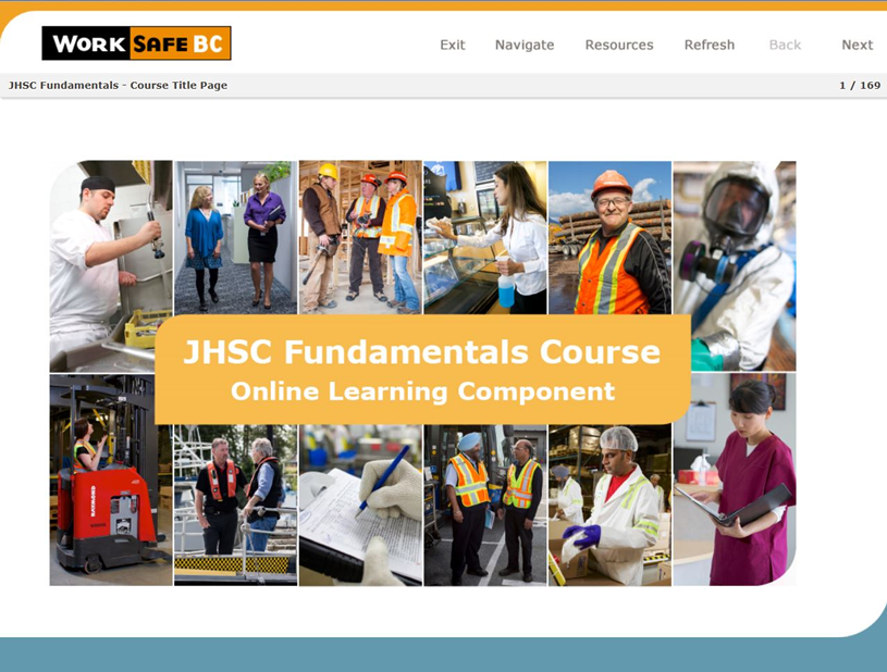 Joint committee member & worker health and safety representative ...