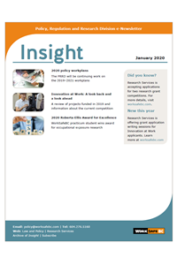 Insight e-Newsletter - WorkSafeBC