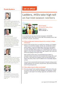 Updates and results - WorkSafeBC